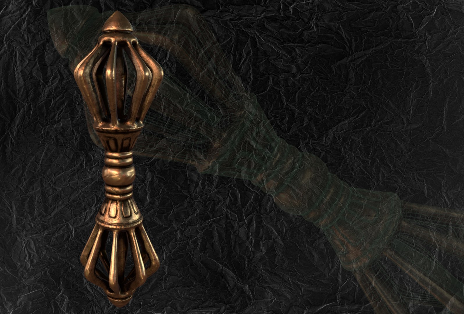 Vajra Weapon Model - TurboSquid 1408866