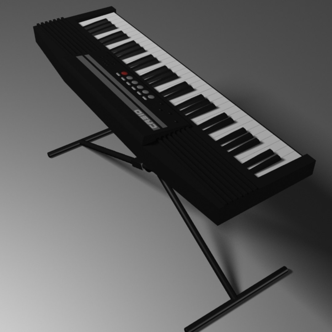 Keyboard Organ 3d Model
