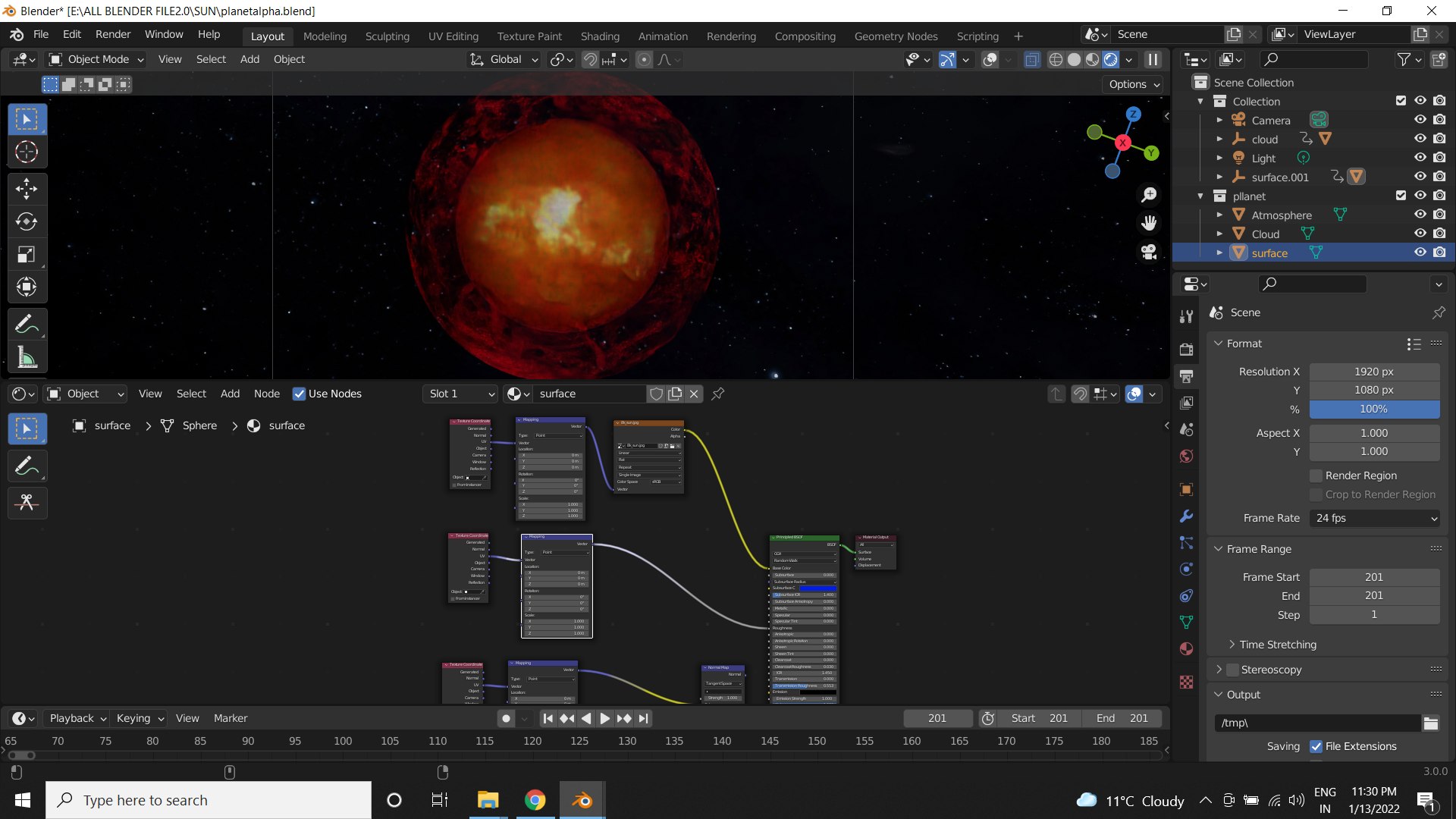 3D ANIMATED SUN MODEL - TurboSquid 1839746
