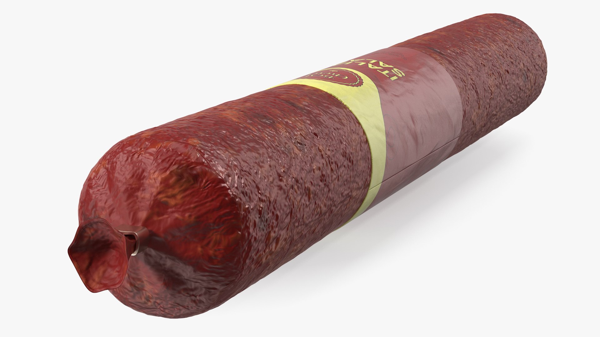 Italian Salami Stick 3D - TurboSquid 2187129