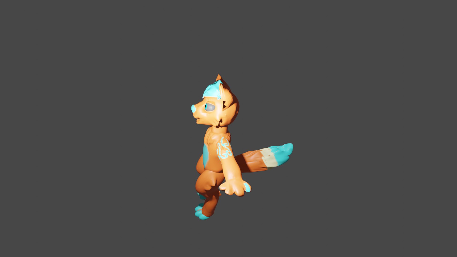 Furry Model 3D - TurboSquid 2076294