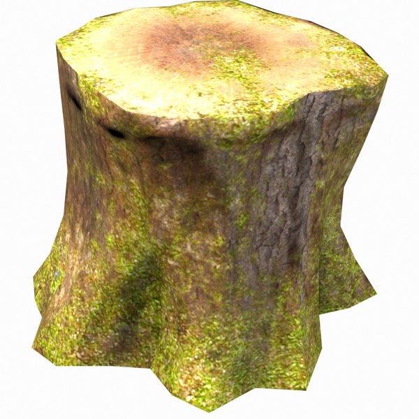 tree stump 3d x