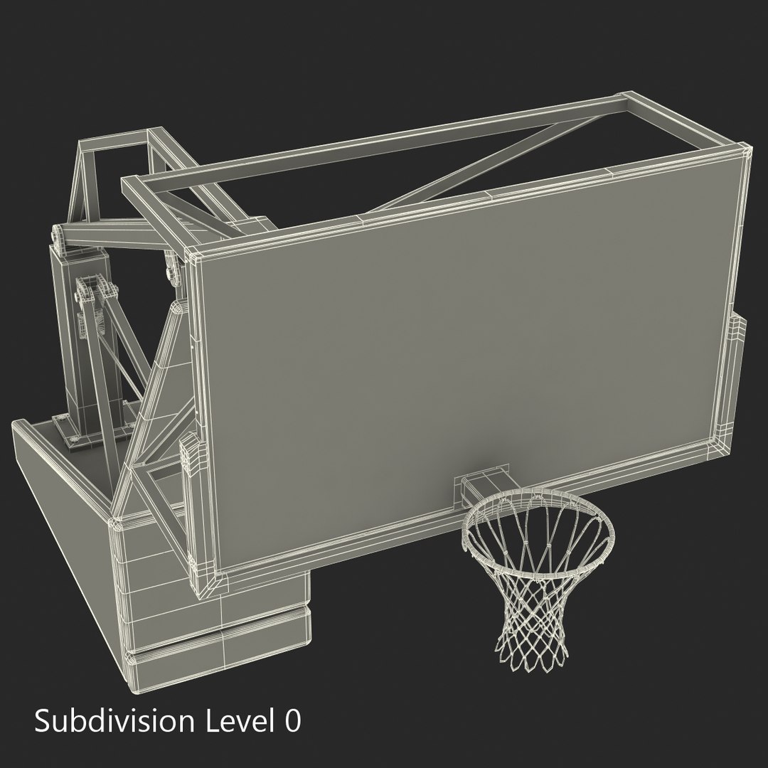 3d Basketball Hoop 5 Model