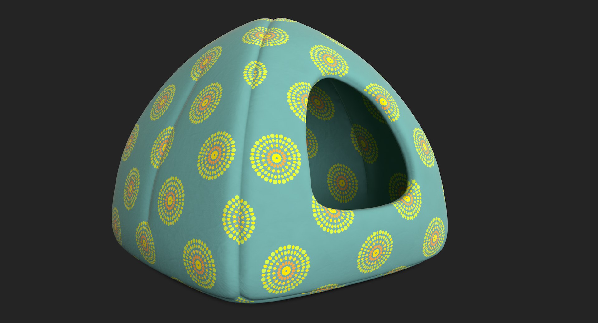 Realistic cat house 3D model - TurboSquid 1297326