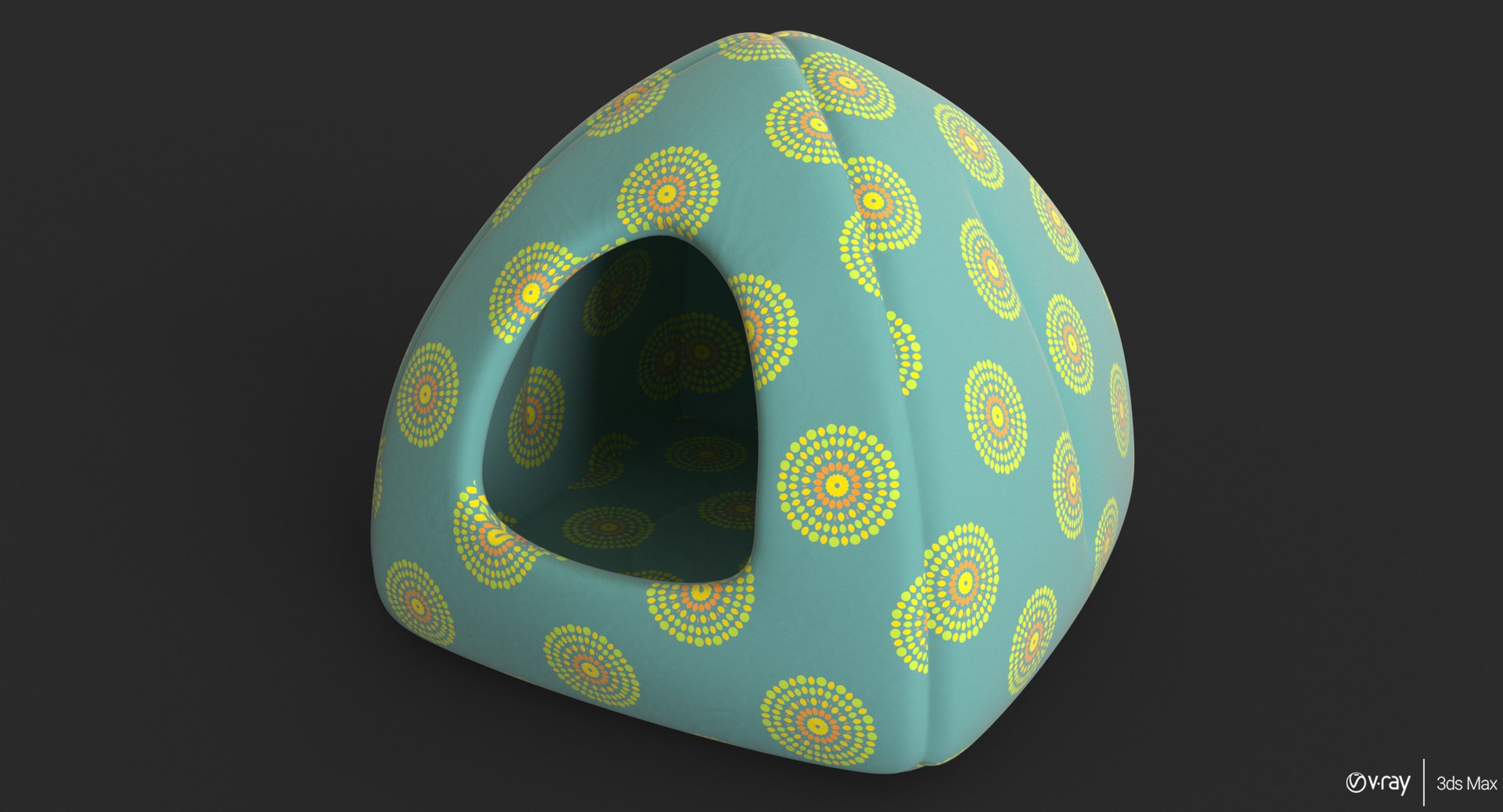 Realistic cat house 3D model - TurboSquid 1297326