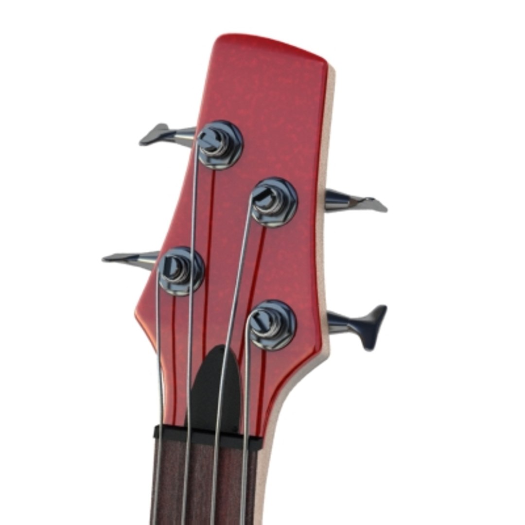 3d Bass Electric Model