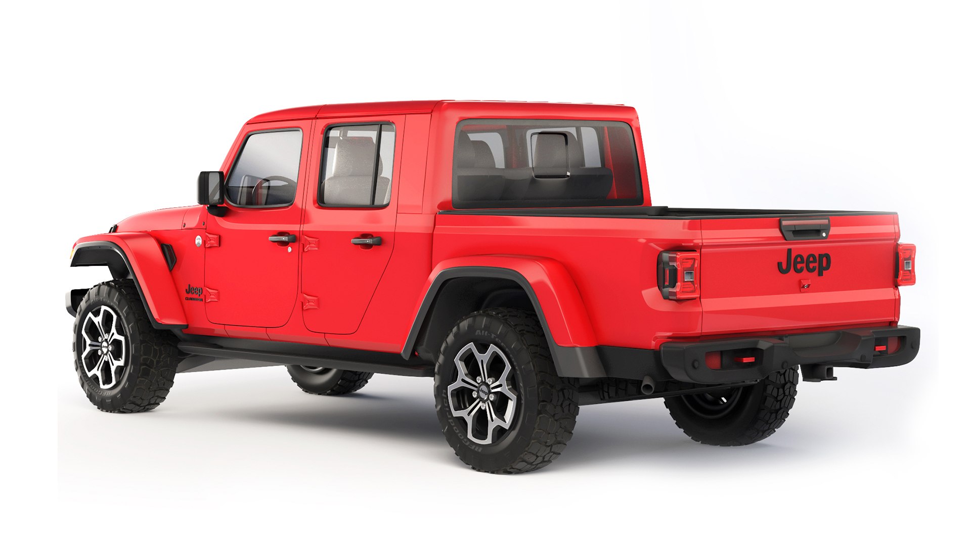 3D Jeep Gladiator 2020 Model - TurboSquid 1973302