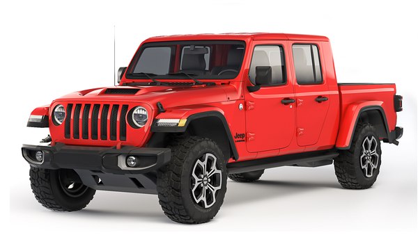 3D Jeep Gladiator 2020 model - TurboSquid 1973302