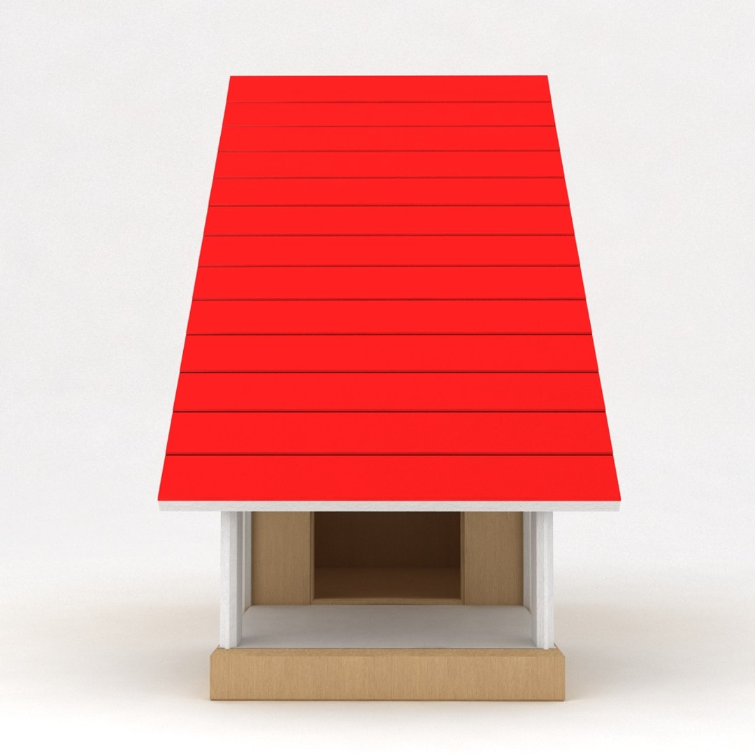 3D Dog House Model - TurboSquid 918158