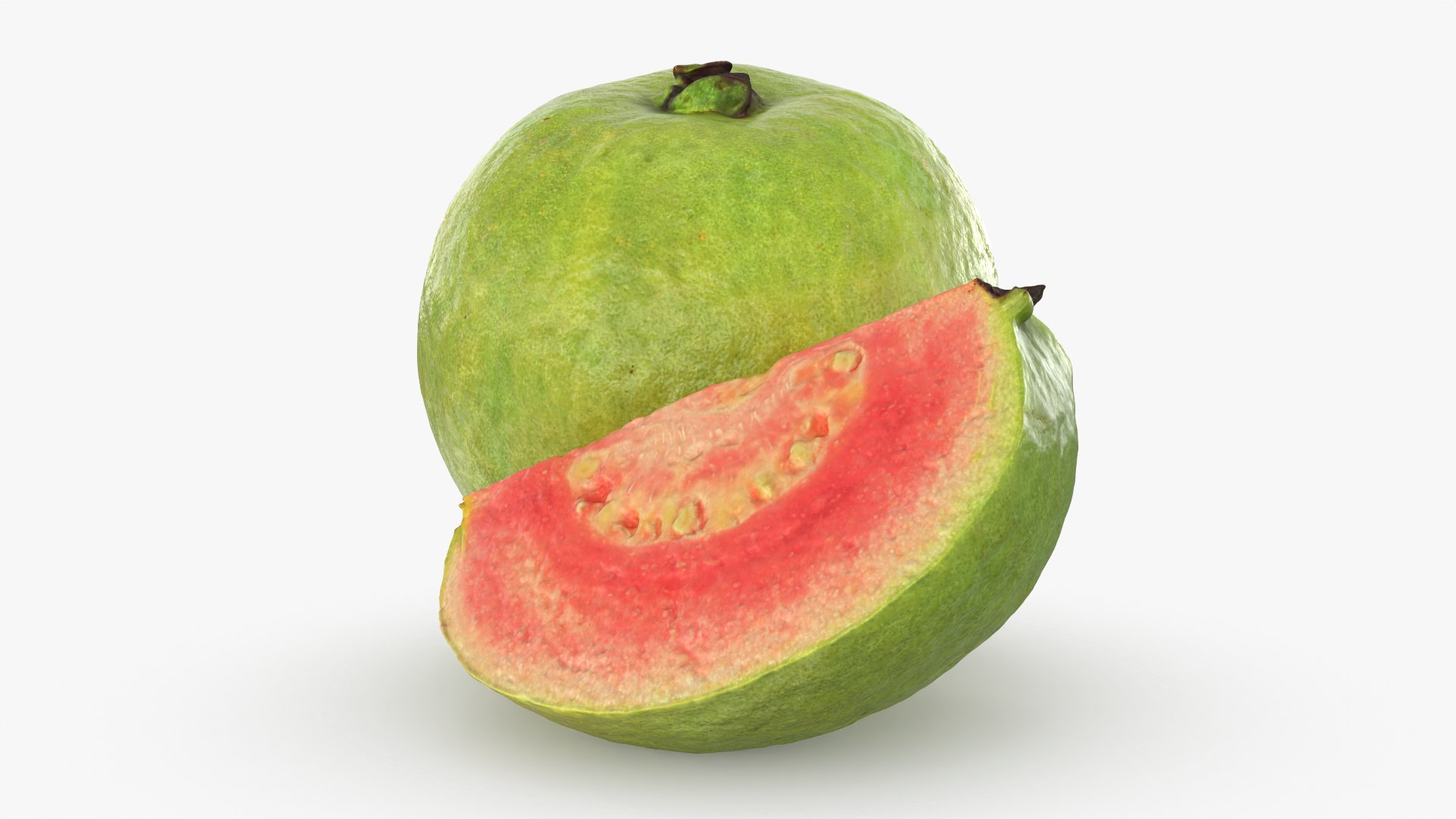 Pink Guava Set 3D Model - TurboSquid 2428714