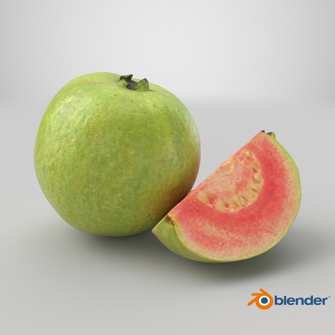 Pink Guava Set 3D Model - TurboSquid 2428714