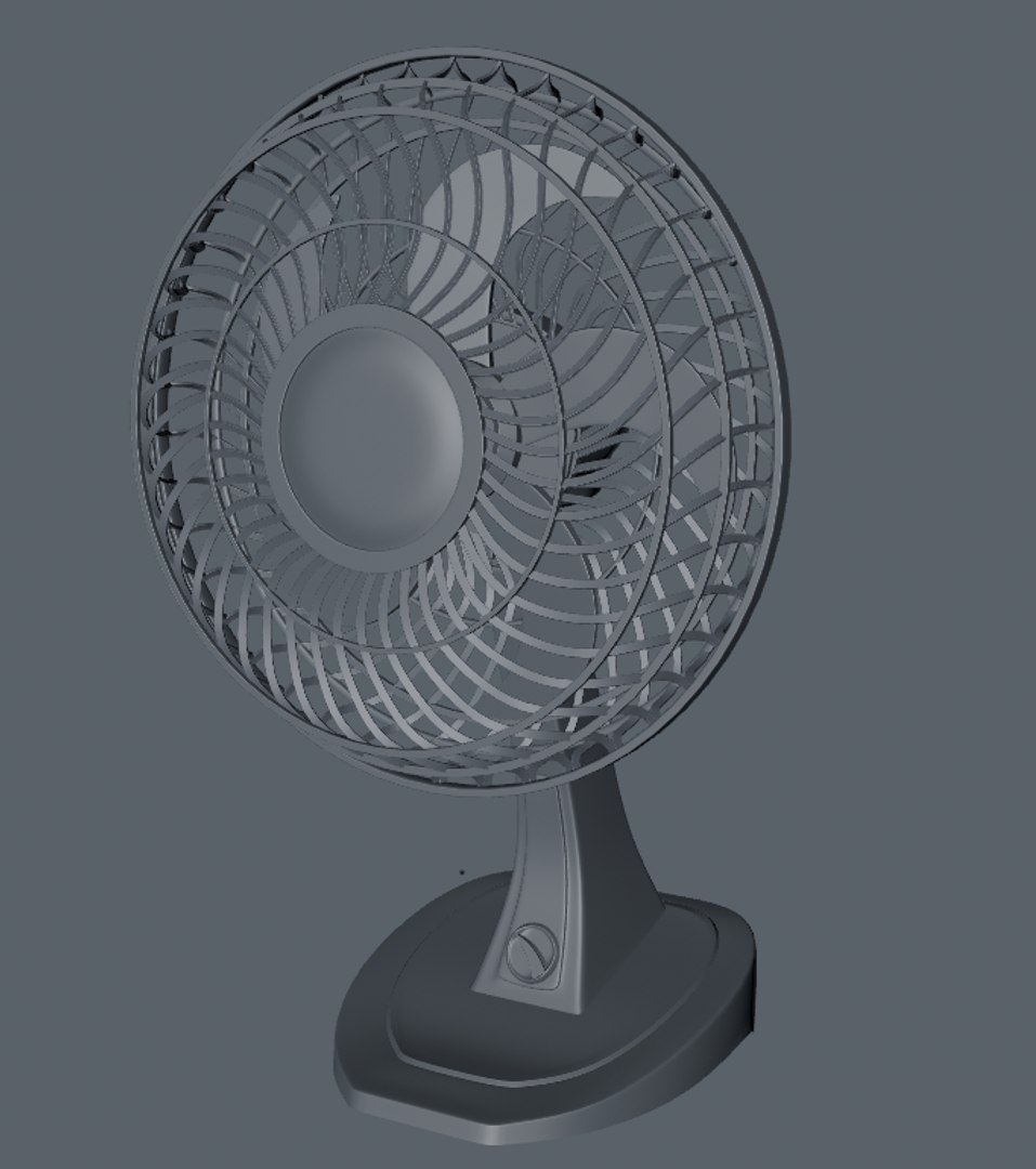 Fan Modeled 3D - TurboSquid 1372834