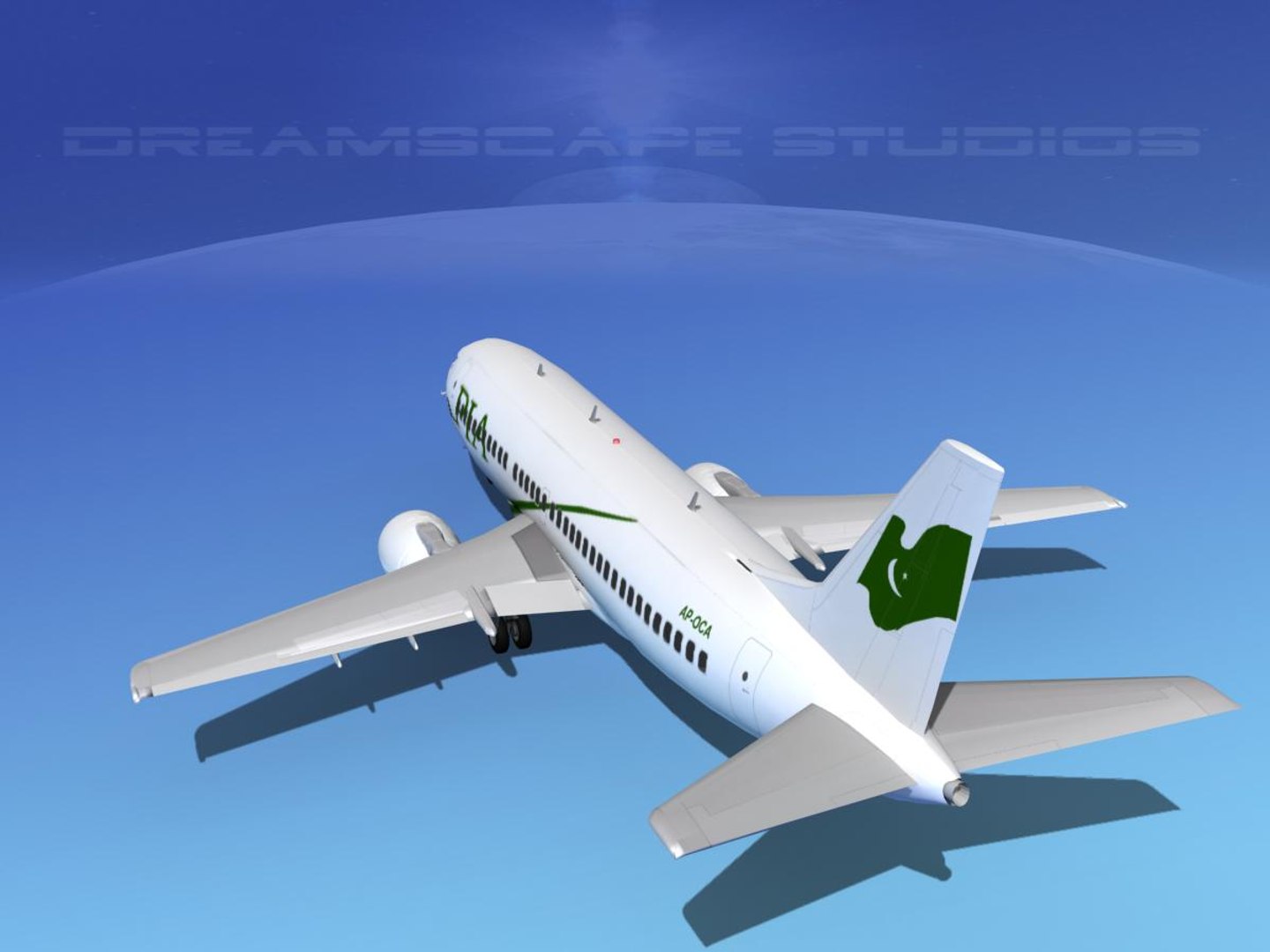 Boeing 737 737-300 Dxf