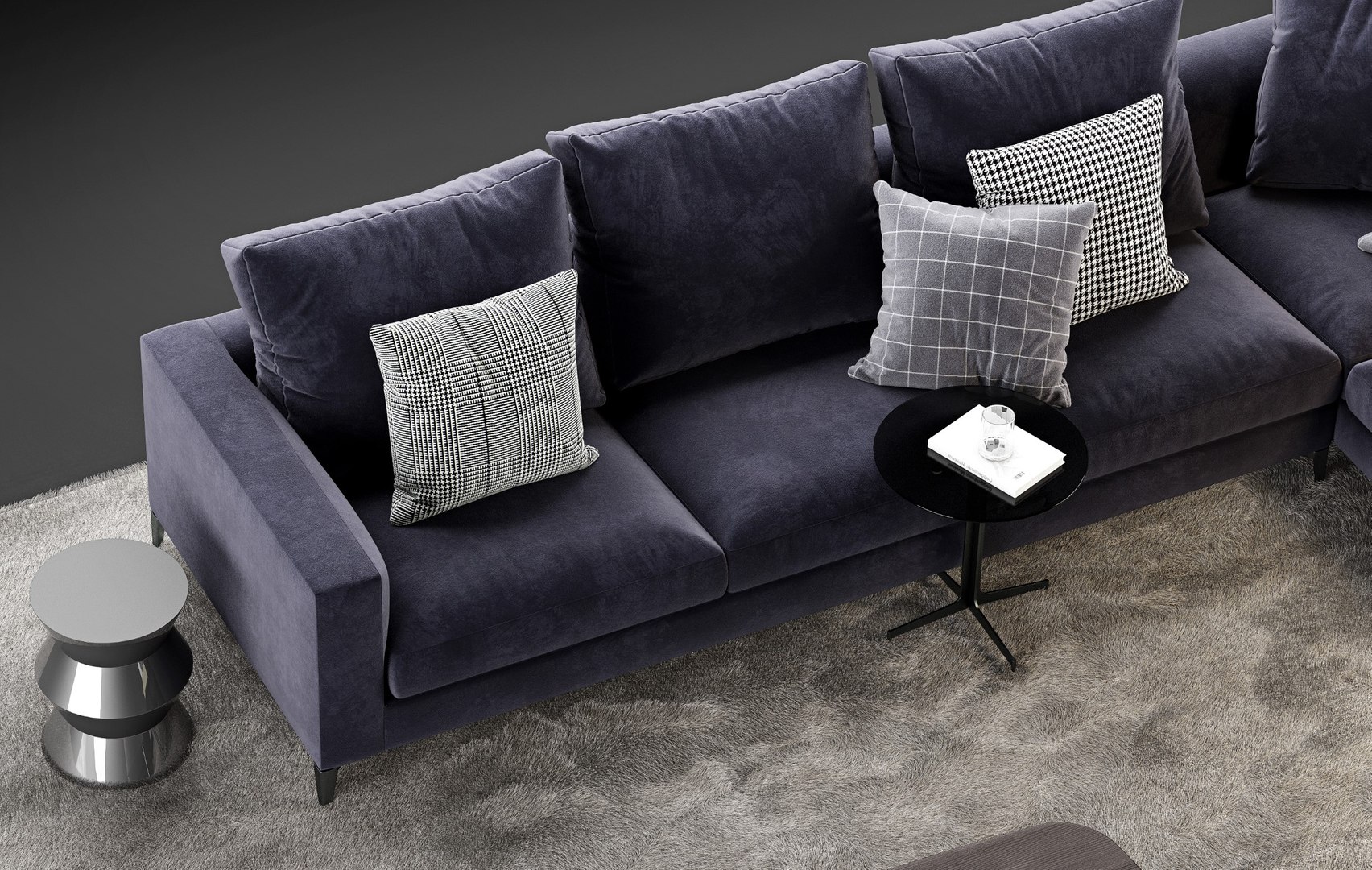 Minotti Andersen Sofa 5 3D Model - TurboSquid 1326411