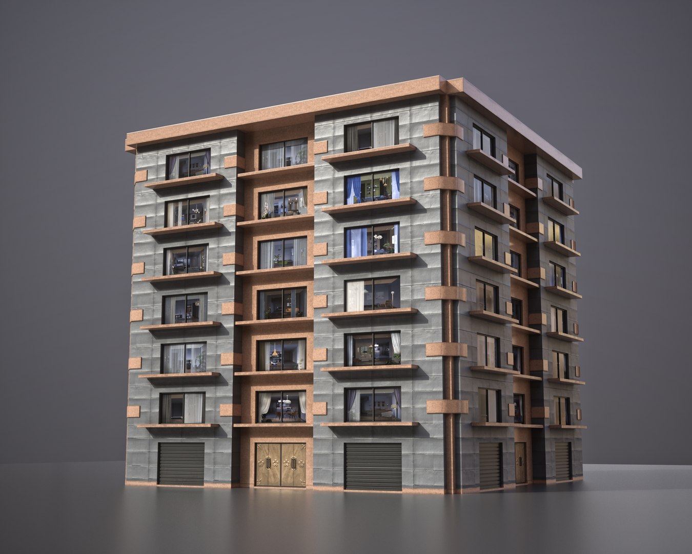 3D Building Bundle Vol2 - TurboSquid 1991854