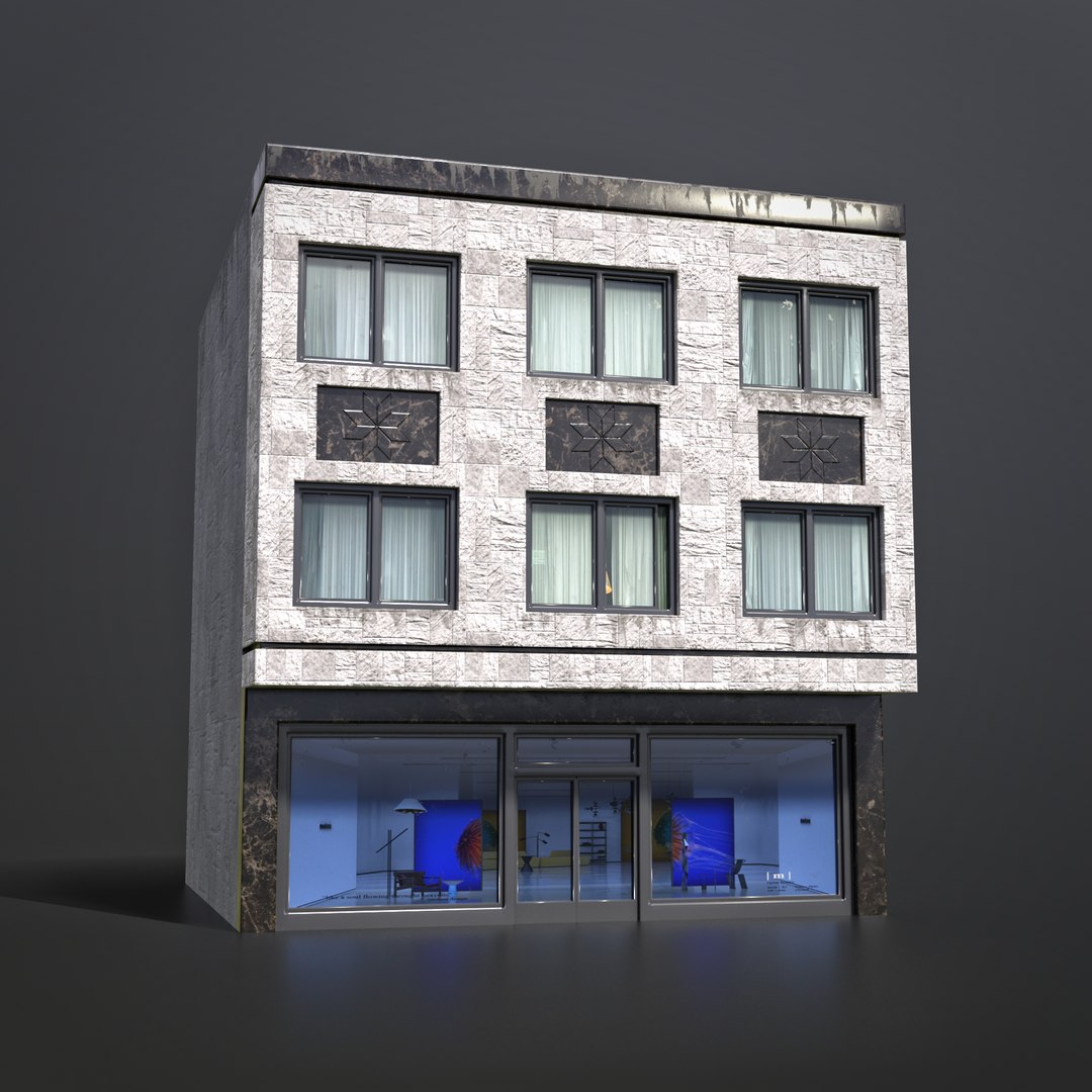 3D Building Bundle Vol2 - TurboSquid 1991854