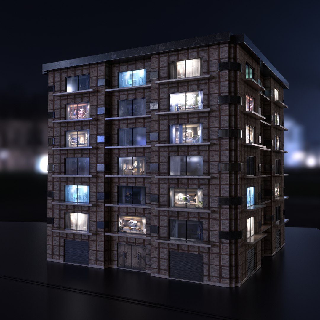 3D Building Bundle Vol2 - TurboSquid 1991854