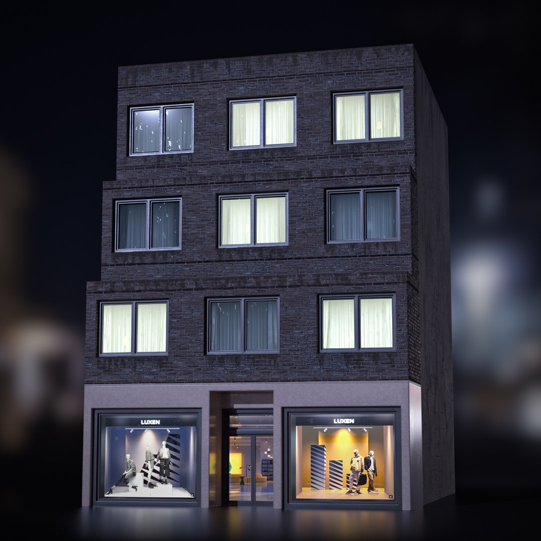 3D Building Bundle Vol2 - TurboSquid 1991854