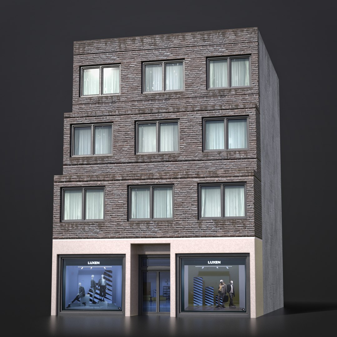 3D Building Bundle Vol2 - TurboSquid 1991854