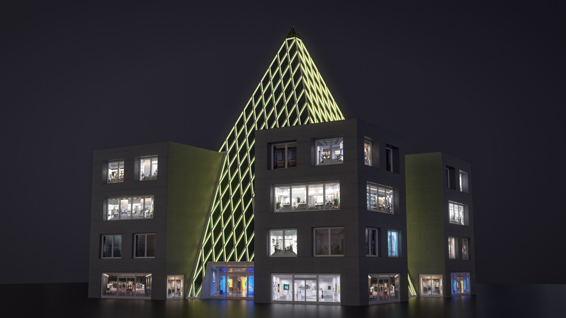 3D Building Bundle Vol2 - TurboSquid 1991854