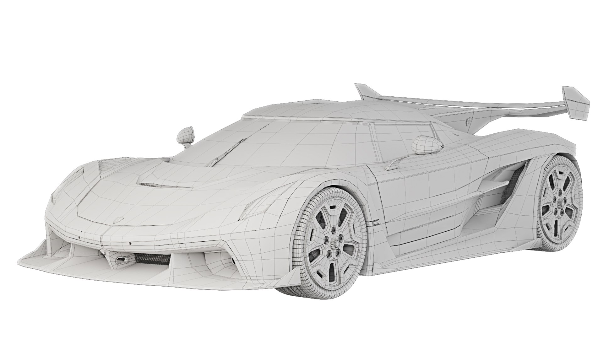 Koenigsegg Jesko 2019 3D Model - TurboSquid 1894545