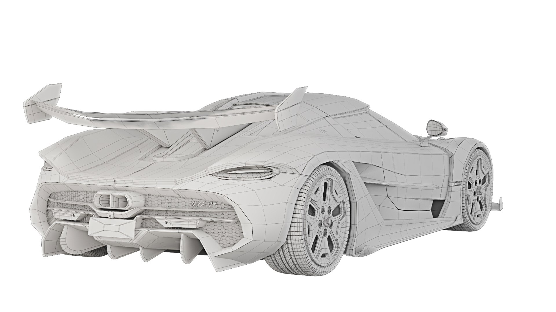 Koenigsegg Jesko 2019 3D Model - TurboSquid 1894545