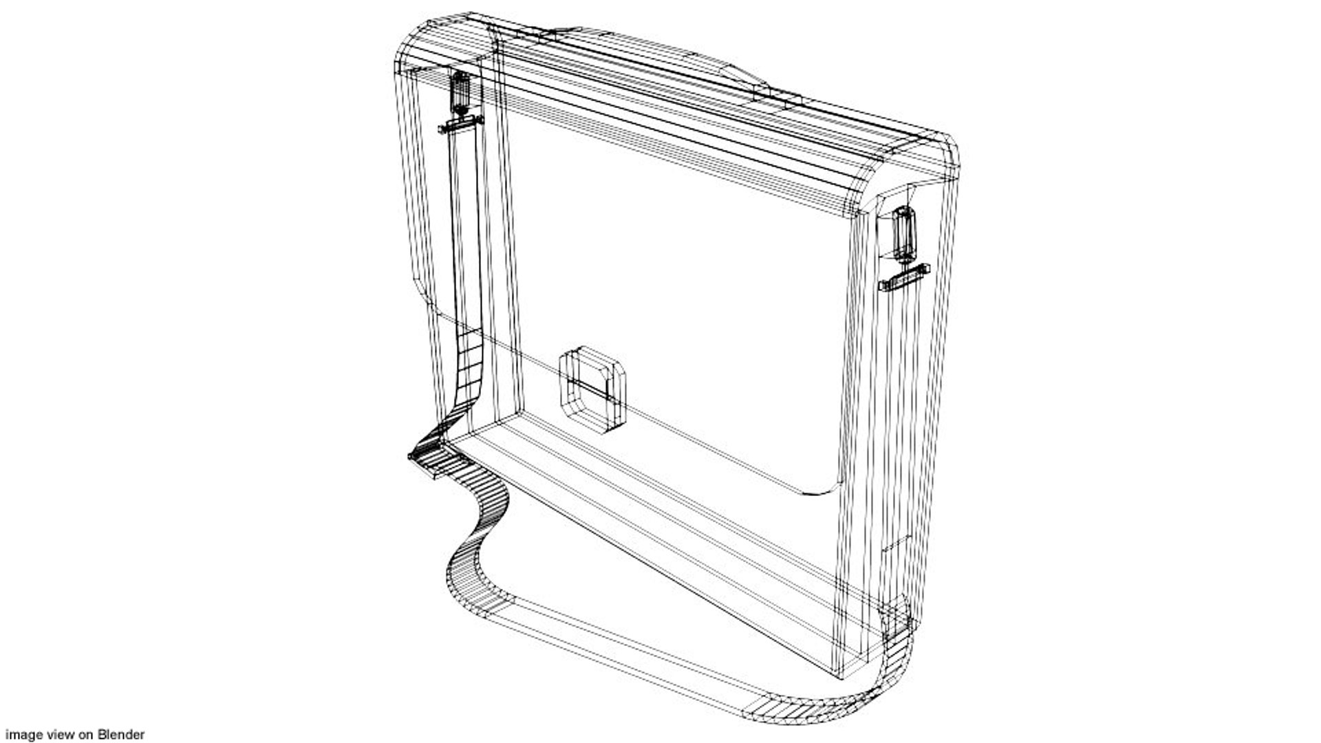 3D model briefcase case folder - TurboSquid 1257272