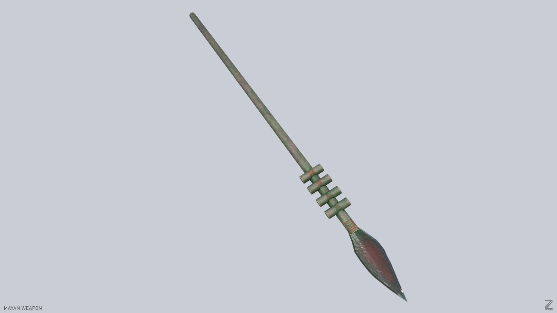 Mayan Weapon 3D Model - TurboSquid 2390732