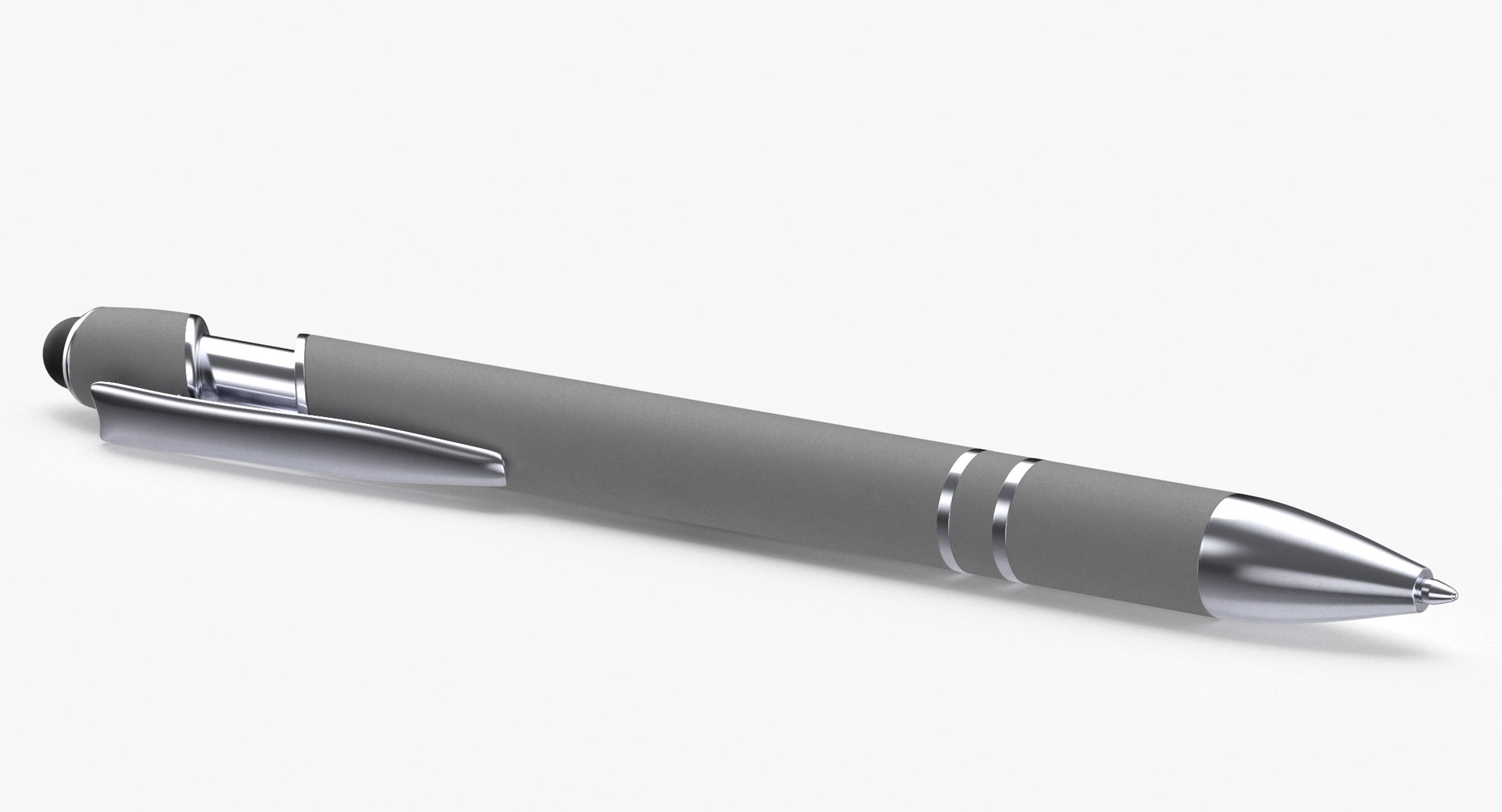 Pens Mockups Type 04 With 3 Different Poses And Colors 3D Model ...