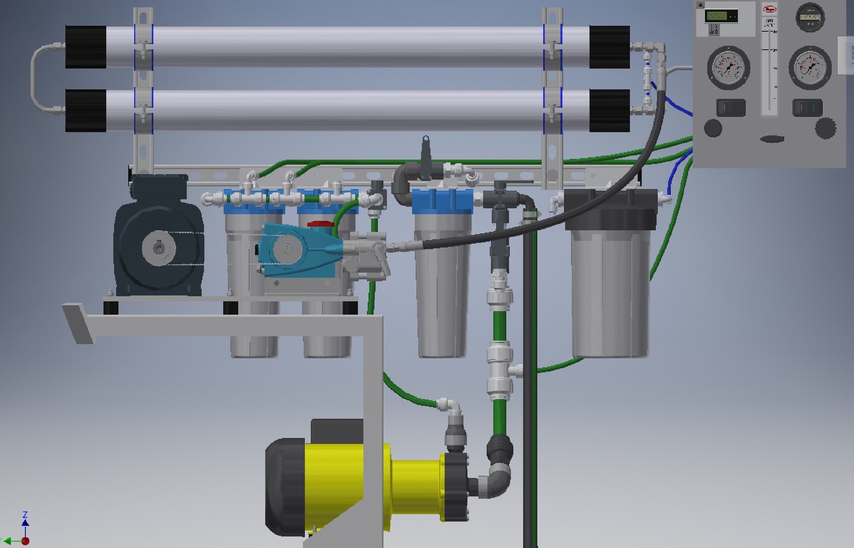 3D RO Water Purifier 3d Model - TurboSquid 1961604