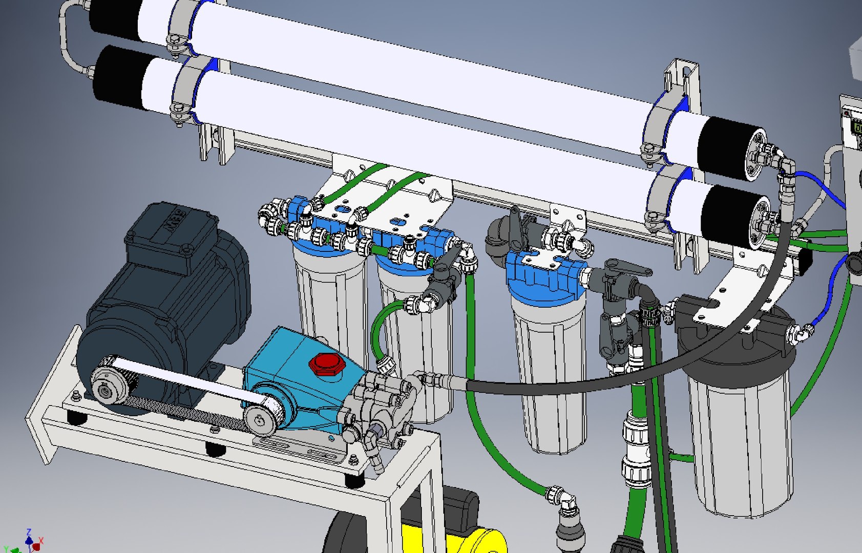 3D RO Water Purifier 3d Model - TurboSquid 1961604