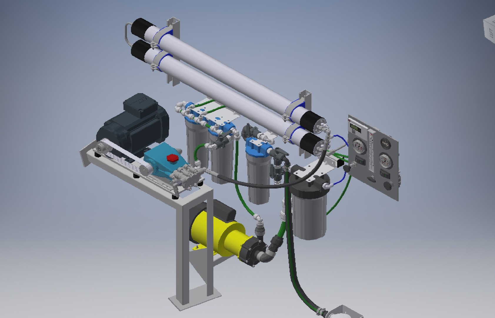 3D RO Water Purifier 3d Model - TurboSquid 1961604