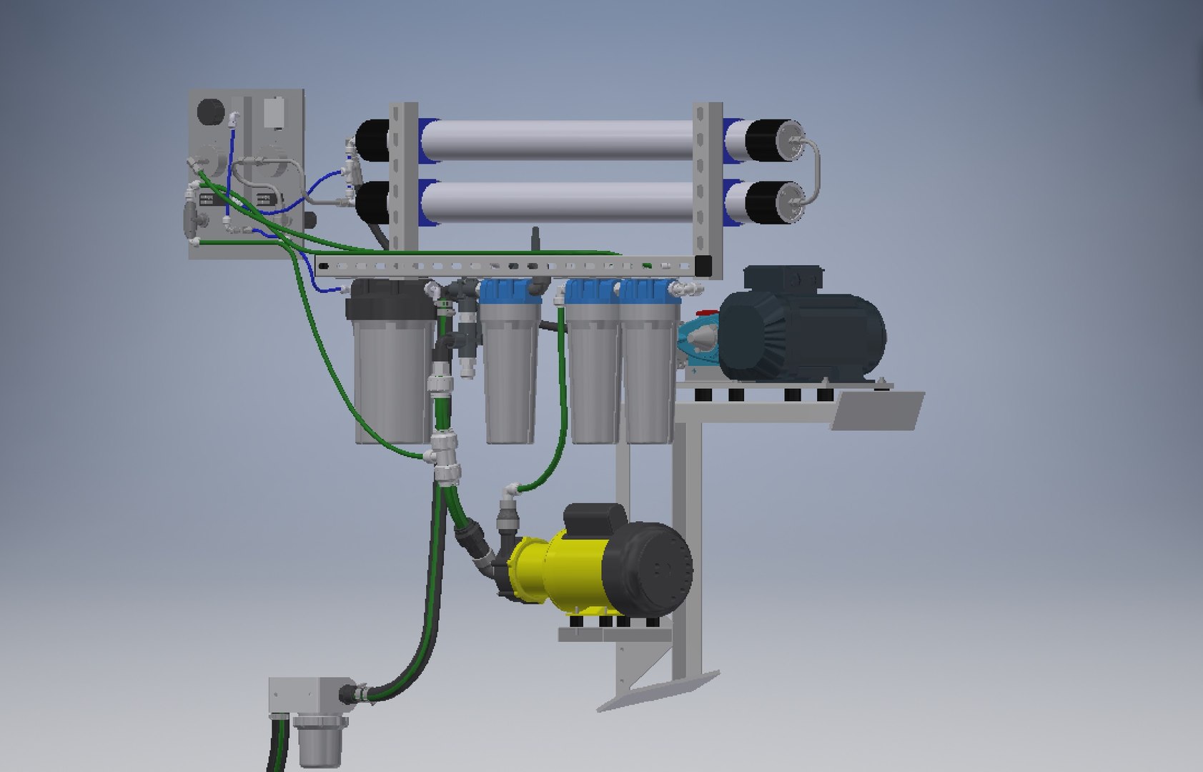 3D RO Water Purifier 3d Model - TurboSquid 1961604