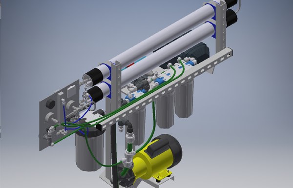 3D RO water purifier 3d model - TurboSquid 1961604