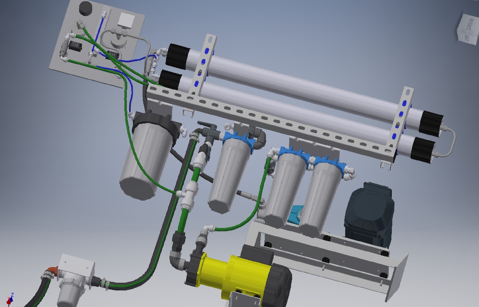 3D RO Water Purifier 3d Model - TurboSquid 1961604