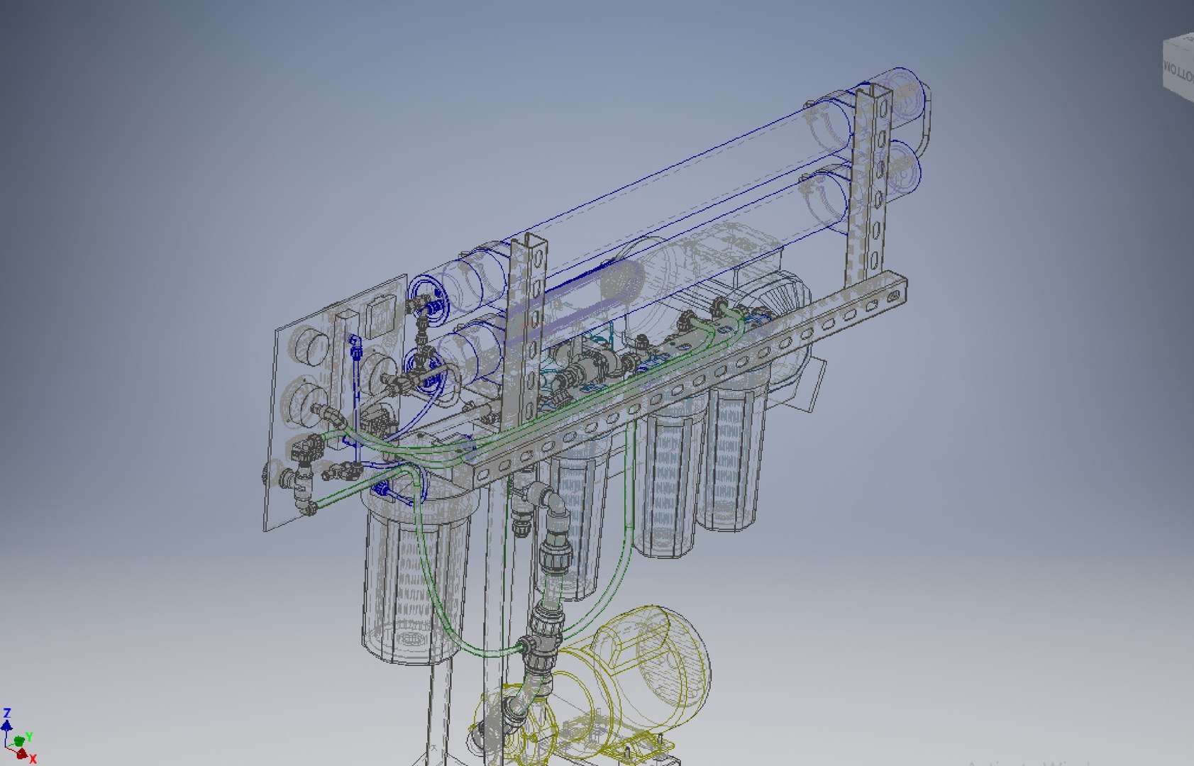 3D RO Water Purifier 3d Model - TurboSquid 1961604
