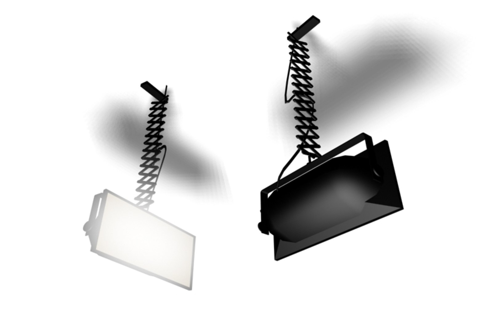 3d Studio Set Lights Model