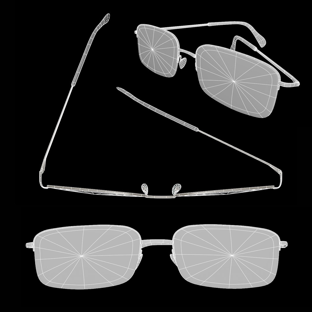 Reading Glasses 3d Obj