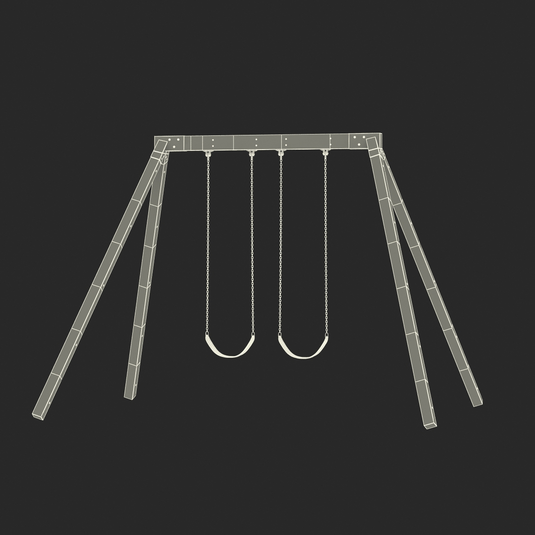 Swings Collection 3 3D model - TurboSquid 2172314
