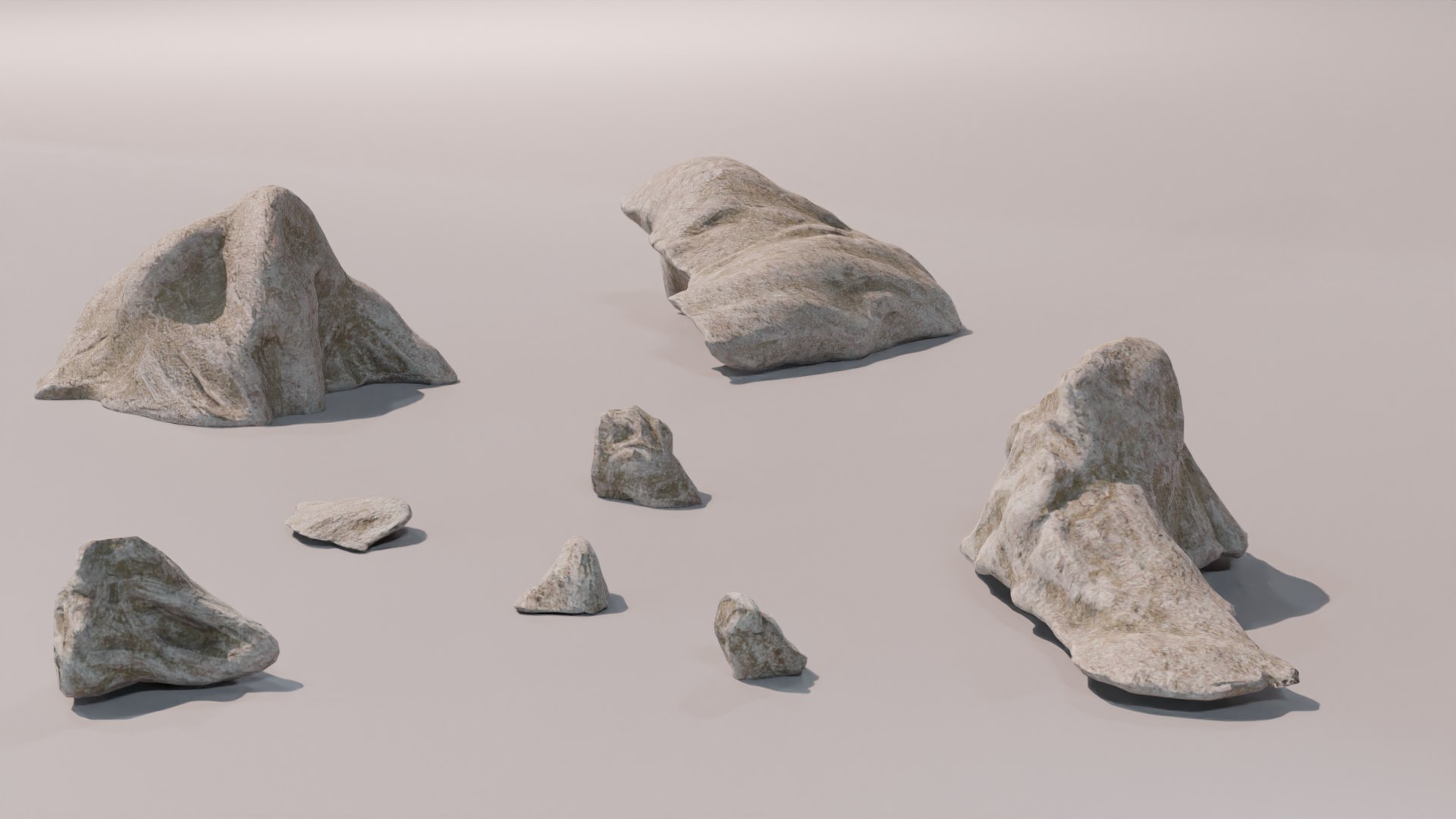 Small Rocks 3D Model - TurboSquid 1610303