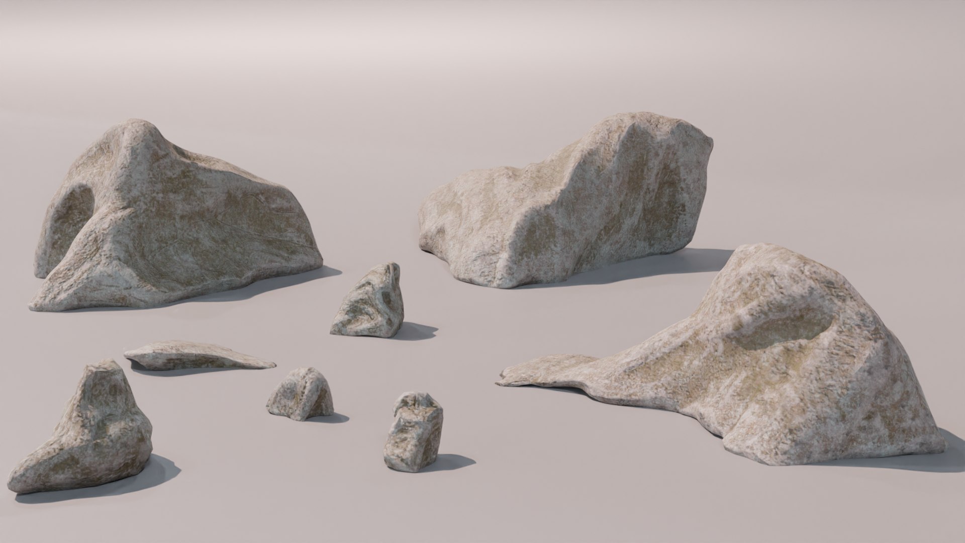 Small Rocks 3D Model - TurboSquid 1610303