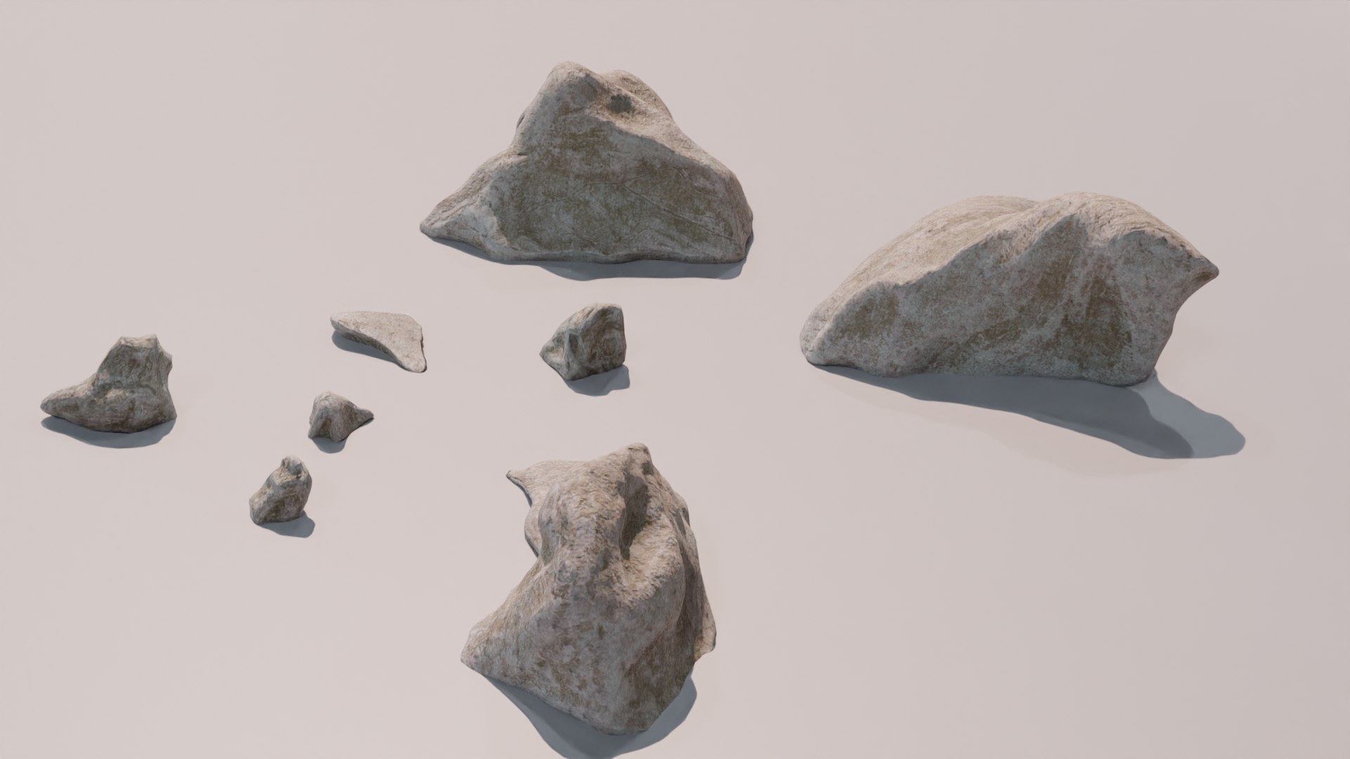 Small Rocks 3D Model - TurboSquid 1610303