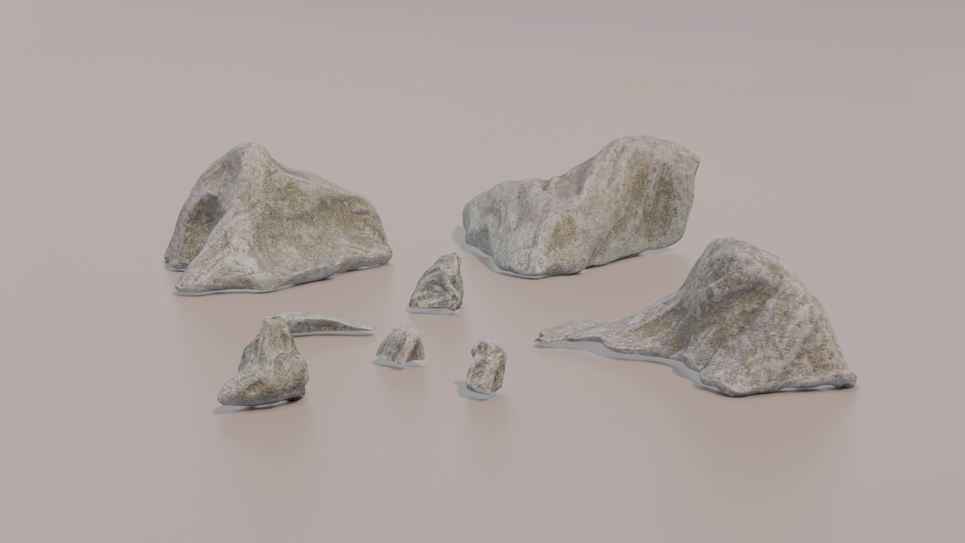Small Rocks 3D Model - TurboSquid 1610303