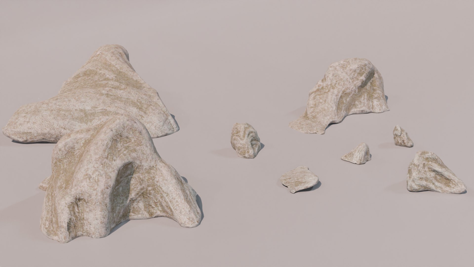 Small Rocks 3D Model - TurboSquid 1610303