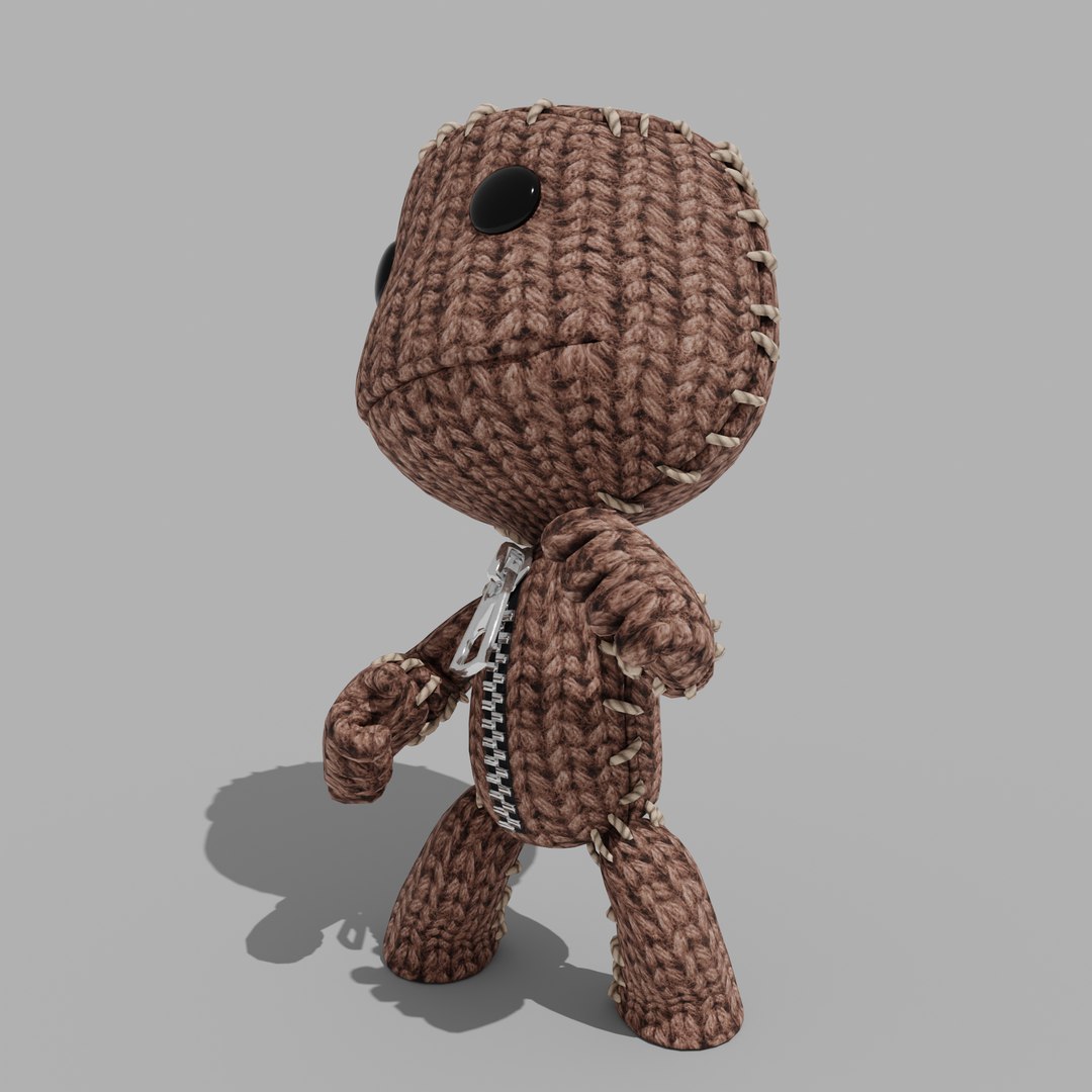 Sackboy Character Rigged 3D - TurboSquid 2075334