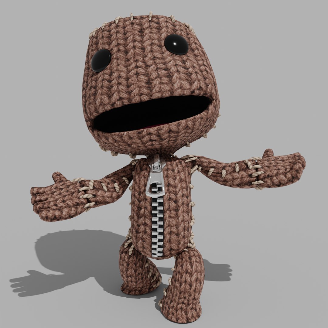 Sackboy Character Rigged 3D - TurboSquid 2075334