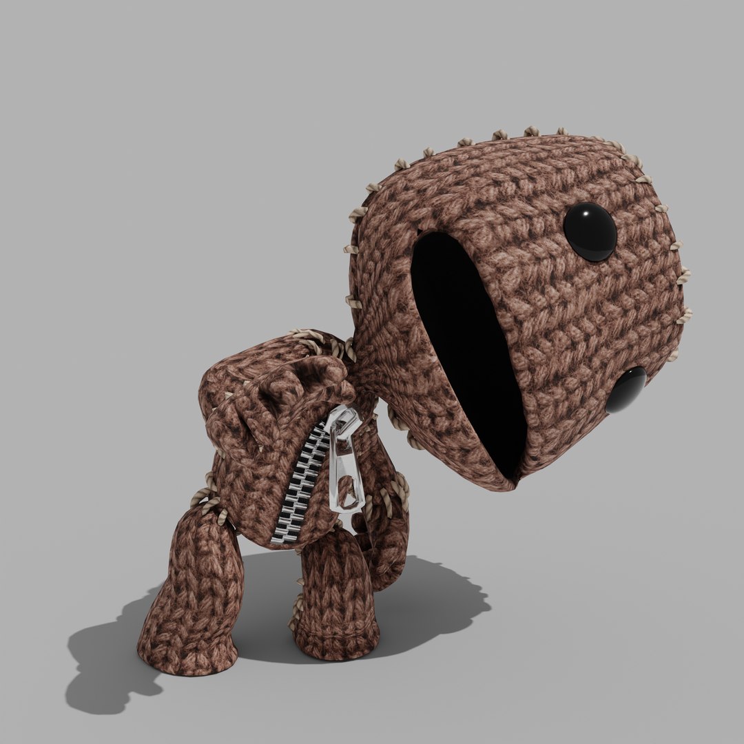 Sackboy Character Rigged 3D - TurboSquid 2075334