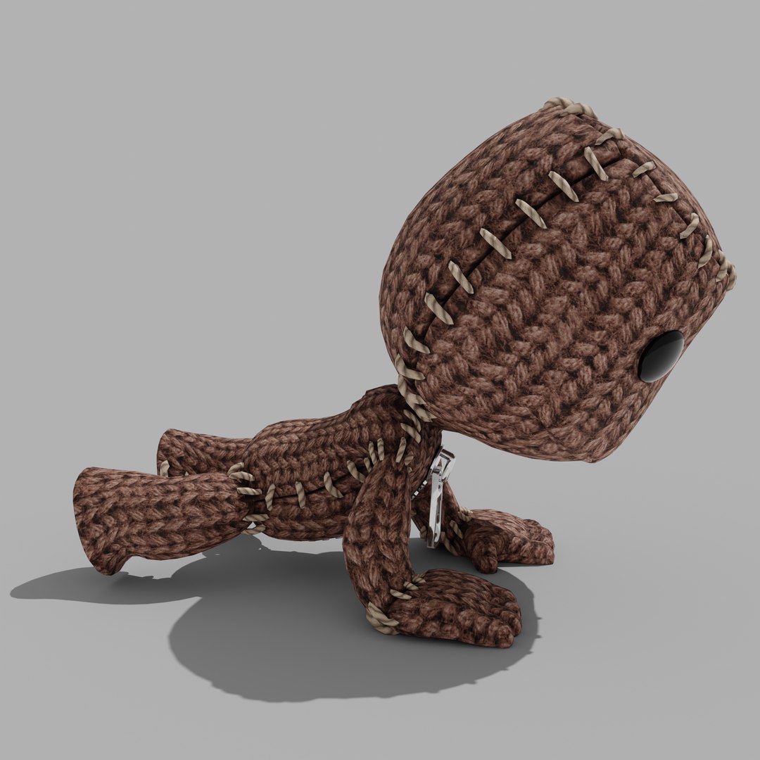 Sackboy Character Rigged 3D - TurboSquid 2075334