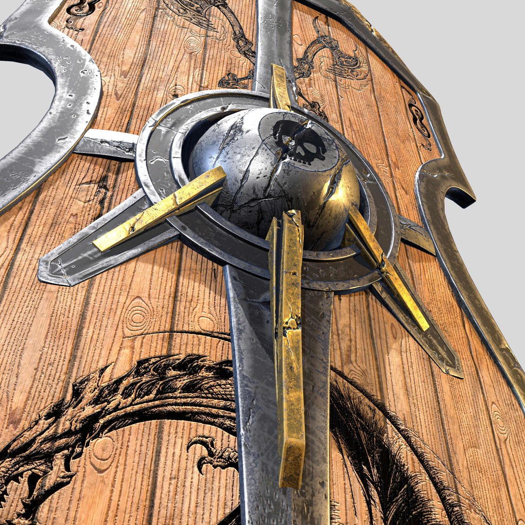 3D War Shield - TurboSquid 1721361