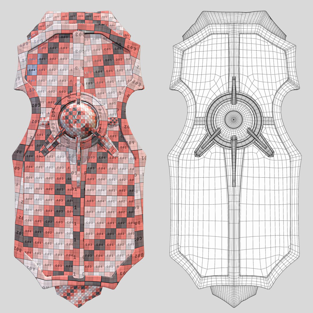3D War Shield - TurboSquid 1721361